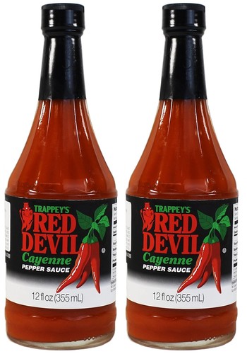 Trappey's Red Devil Sauce Hot 12 fl oz (Pack of 2 ) | eBay