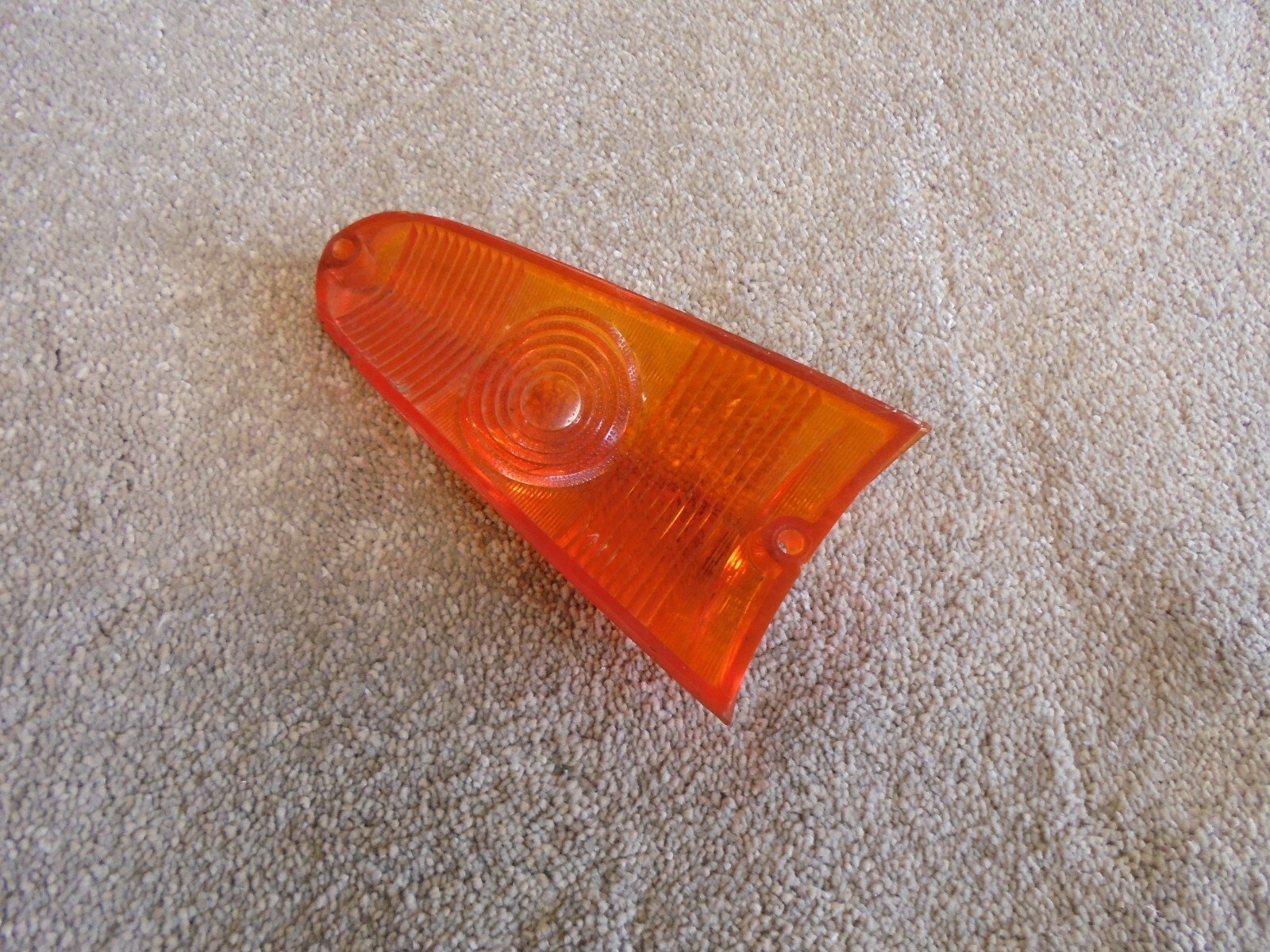 Ford Anglia 105e Rear Light Lens...original ford..in Orange. | eBay UK
