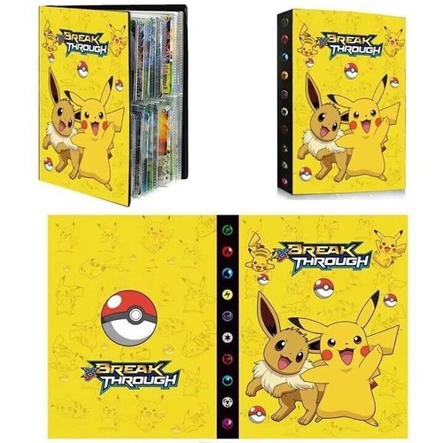 ULTRA PRO POKEMON CARD FOLDER TRADING CARDS ALBUM PIKACHU CHARIZAR 240 ...