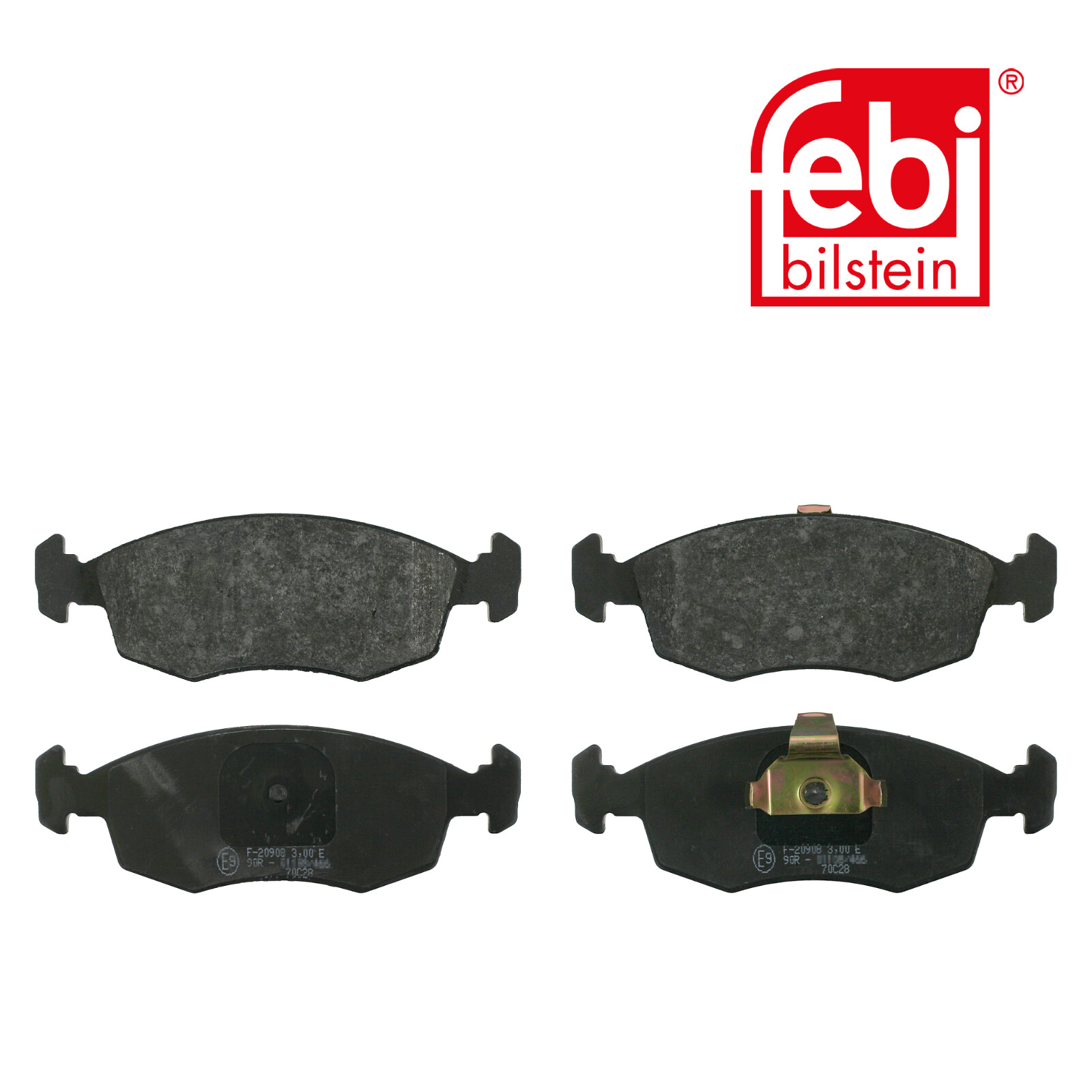 FEBI Brake Pad Set - 16371 [AU] | eBay