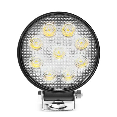 10-30 Volt DC High Power Round LED Work Light With Flood Light Pattern ...