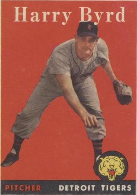 1958 Topps - Harry Byrd #154 for sale online | eBay UK