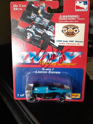 Rare Autographed Eddie Cheever Jr. | eBay