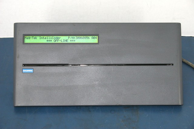 MagTek P/n 31010021 ICAT Intellicoder Magnetic Encoder Reader Rs232 for ...