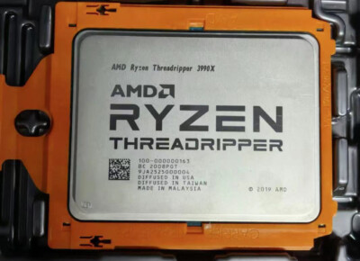 AMD Ryzen Threadripper 3990x 64 core 128 threads 2.9ghz 280w strx4 CPU ...
