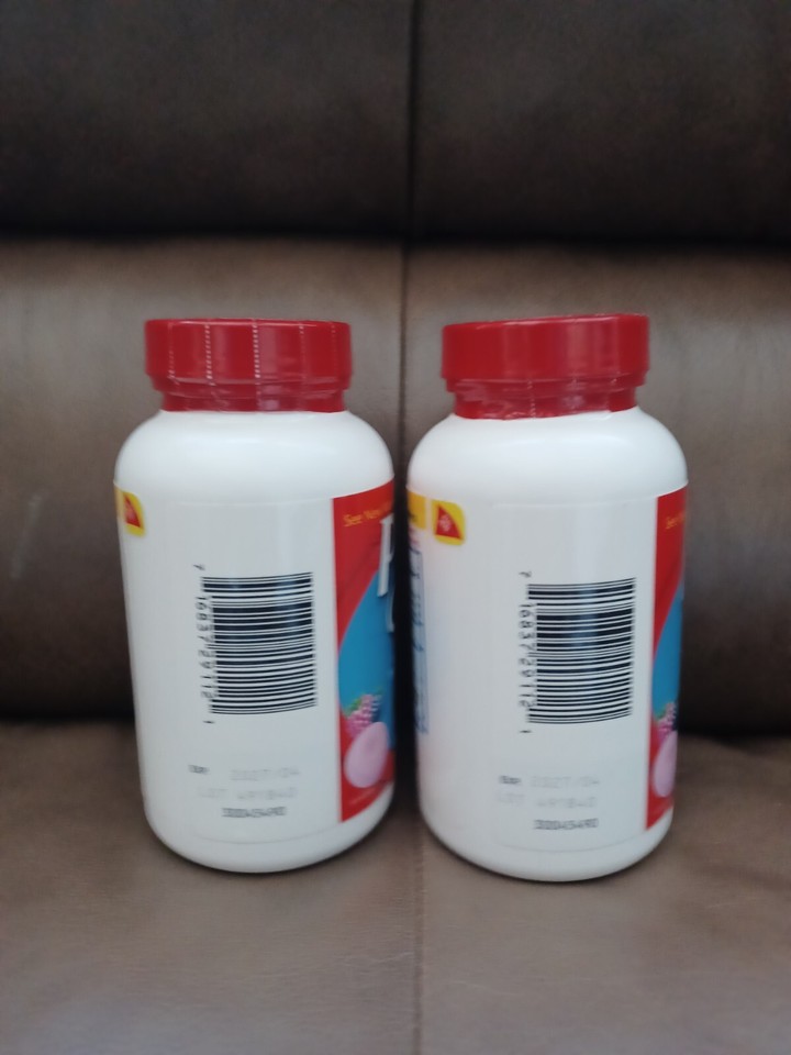 Pepcid Complete 200 ct. Chewable Berry Flavor Famotidine Dual Action ...