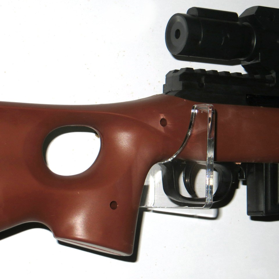 Acrylic Rifle Holder / Musket Brackets / Rifle Wall Mount Display / Gun ...