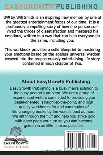 Workbook for Will by Will Smith: Soul-Searching Journal Prompts; Fun ...