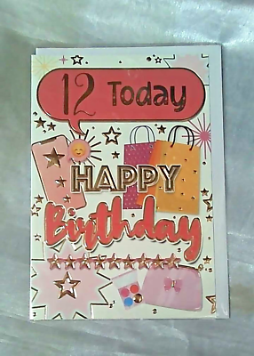 12 Year Old Birthday Cards