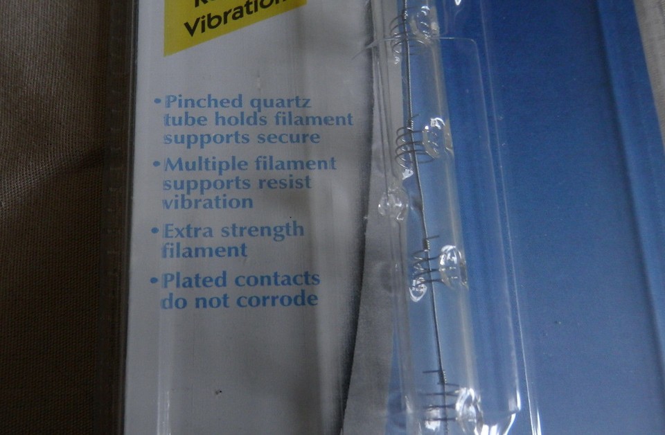 (2) NEW 150W Bright Effects Bulb 4-11/16" Rough Serv T3 R7S 130V ...
