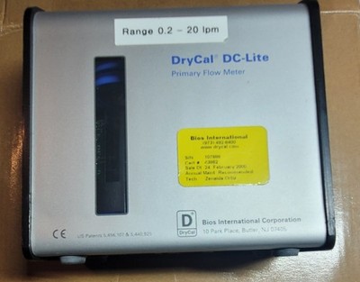 Bios DryCal DC-Lite Primary Flow Meter DCL-MH UNTESTED Power ON | eBay