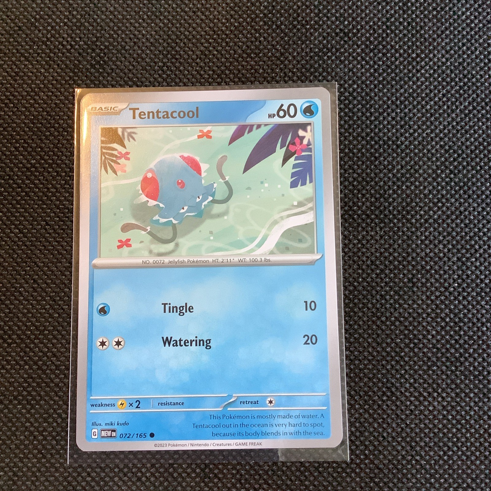 Tentacool - 072/165 - Common - Scarlet & Violet 151 - Pokemon - | eBay UK