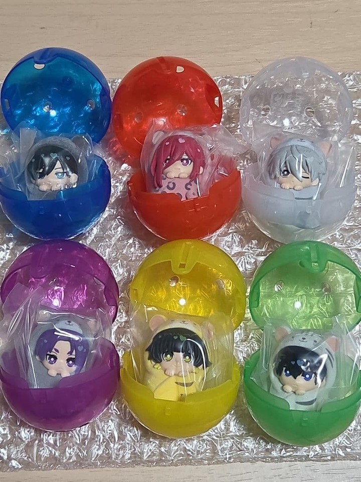 Full Comp① Total 6 types Blue Rock Punitop Fluffy Swaddle Mascot | eBay UK