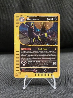 Umbreon H29/H32 Aquapolis Holo Moonbreon/ Sunbreon Rare Art | eBay