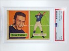 JOHN UNITAS 1957 TOPPS ROOKIE FOOTBALL BALTIMORE COLTS #138 RC PSA 1 ...