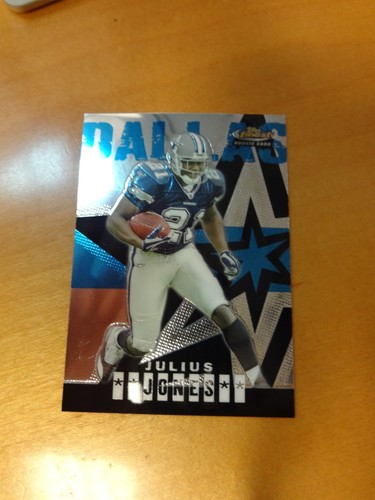 2004 Topps Finest Julius Jones Rookie Card #63 | eBay