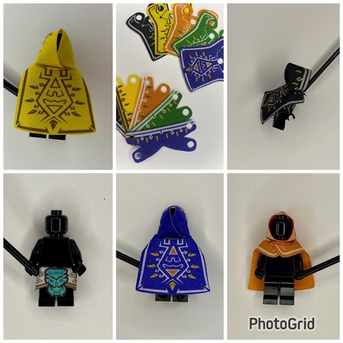 Handmade Zelda Hylian Hood and Armor Sets for Lego Minifigures | Custom ...