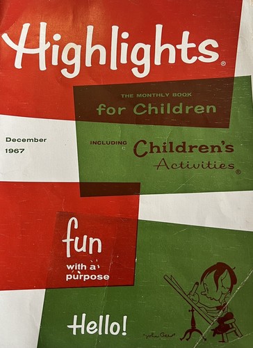 Highlights Magazine December 1968 (Volume 23, Issue Number 11) | eBay