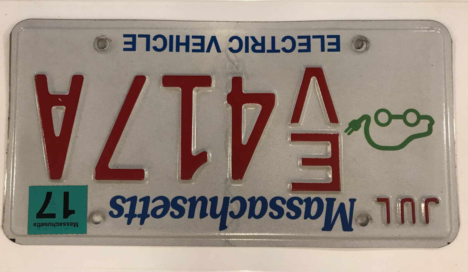 MASS EV ELECTRIC CAR license plate Battery technology Tesla Kona Volt ...