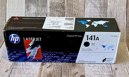 HP 141A Black Original LaserJet Toner Cartridge Brand New Sealed ...