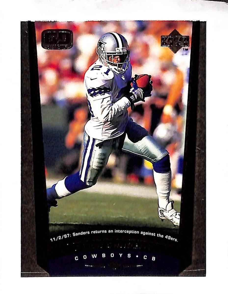 Deion Sanders Cowboys Interception