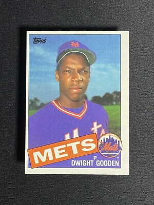 1985 Topps baseball Dwight Gooden Rookie card #620 | eBay