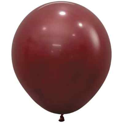 Sempertex 18" Deluxe Merlot Latex Balloons (25 count) | eBay