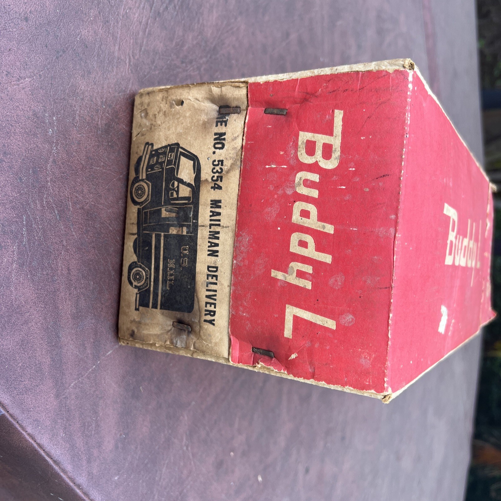 Vintage Buddy L US Mail Van Truck Box | eBay