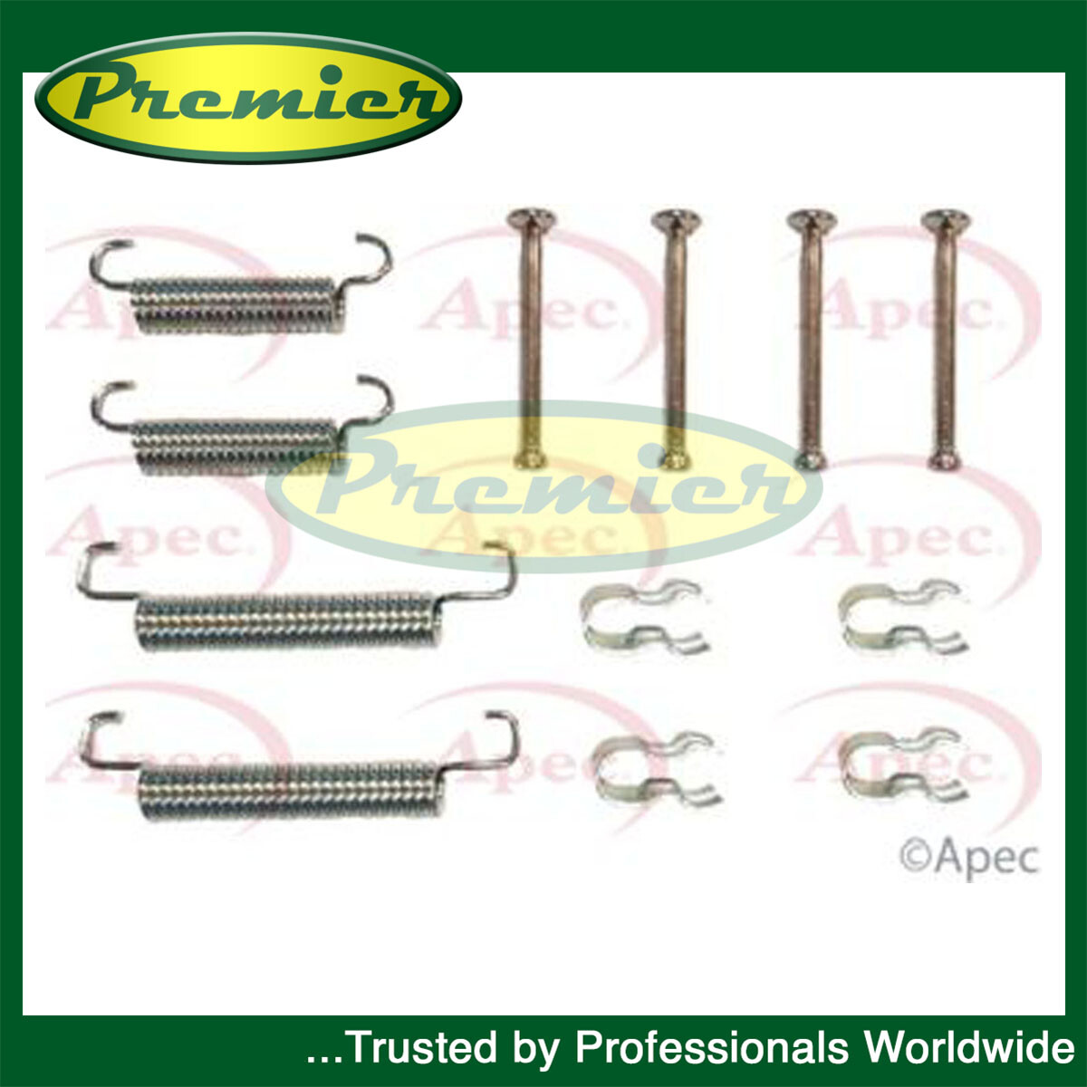 Premier Rear Handbrake Brake Shoes Fitting Kit Fits Iveco Daily 2.5 D 2 ...