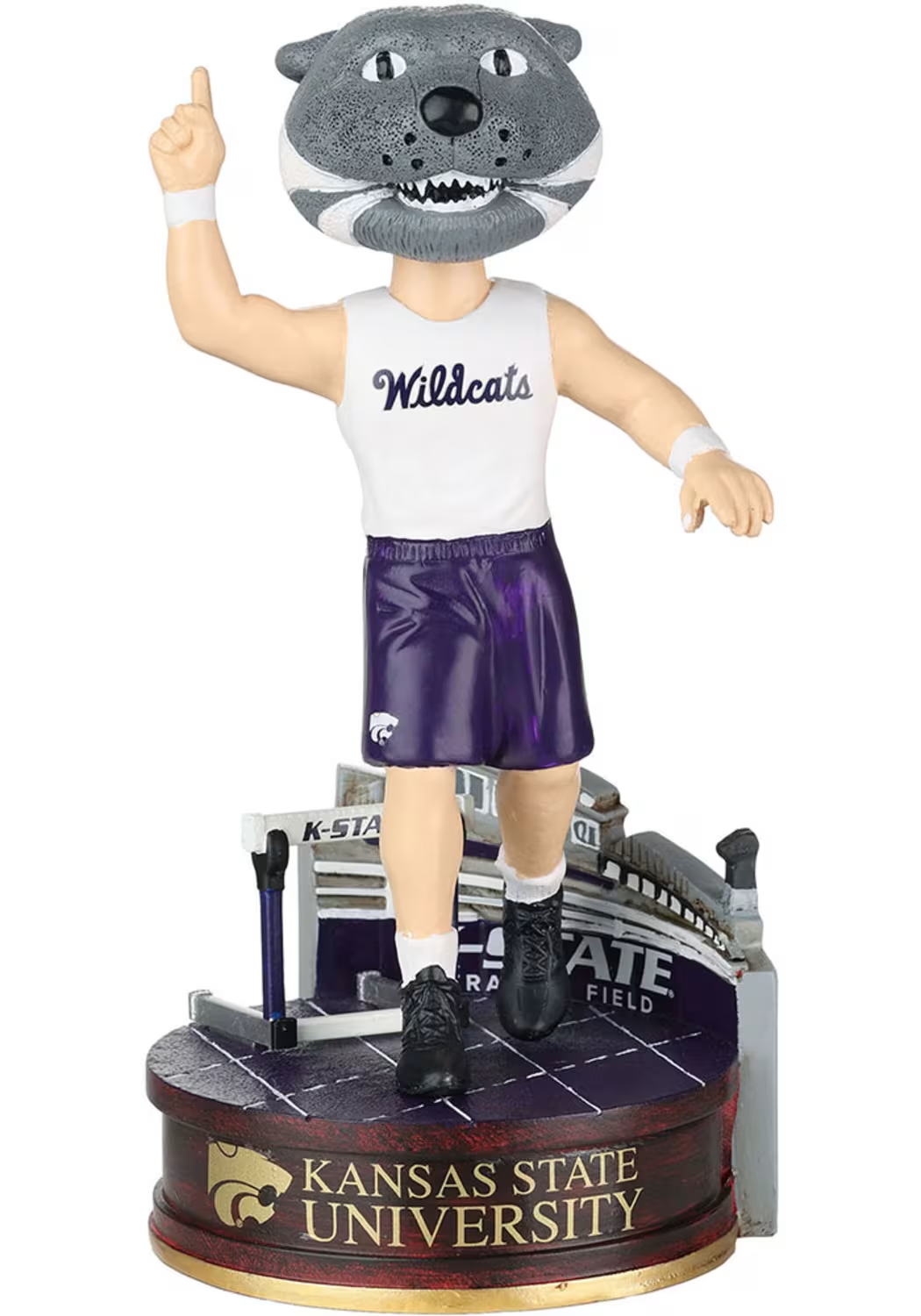 Willie the Wildcat KANSAS STATE WILDCATS Track & Field Mascot ...
