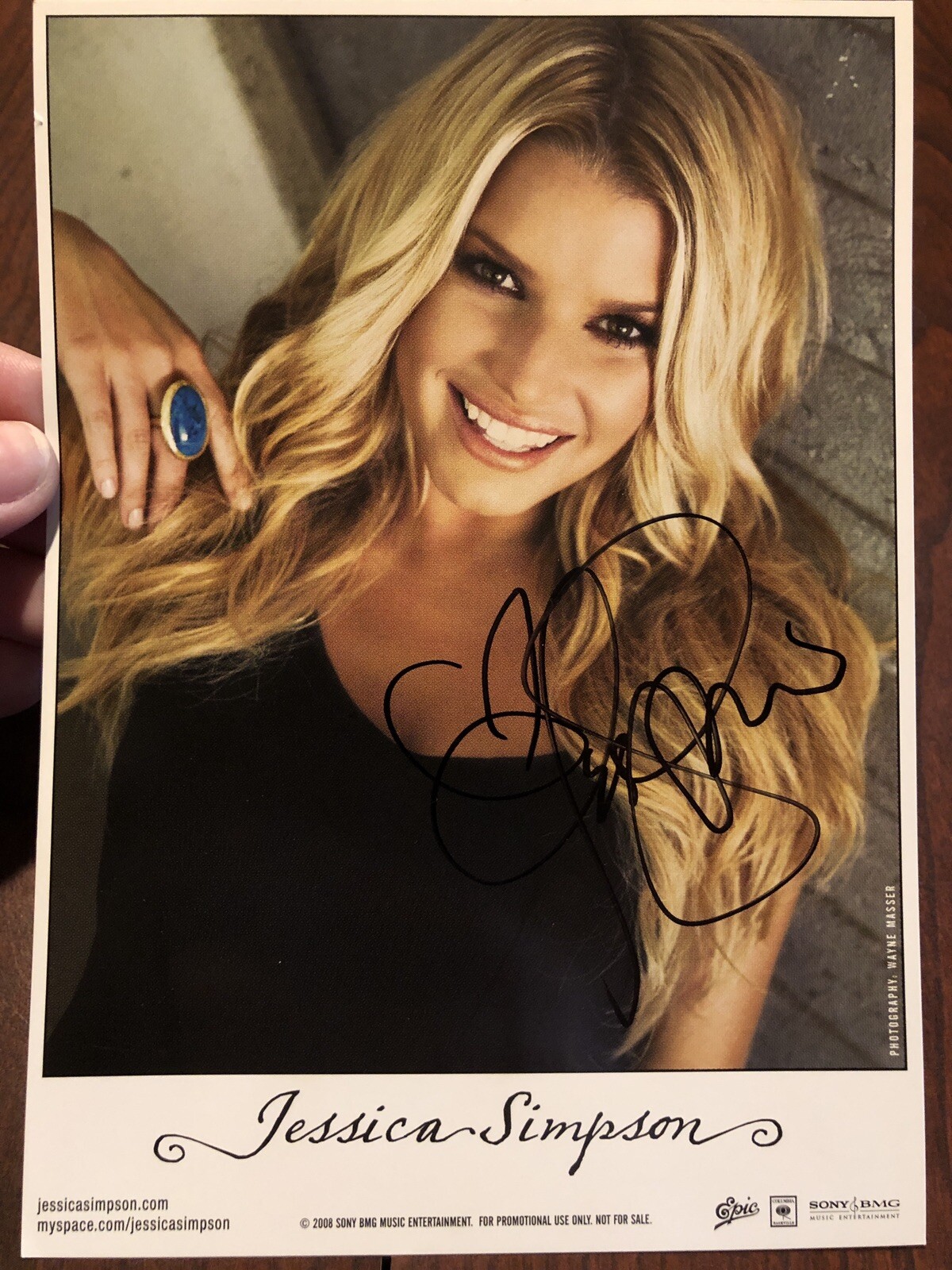 Jessica Simpson Autographed Signed 5x7 Photo | eBay