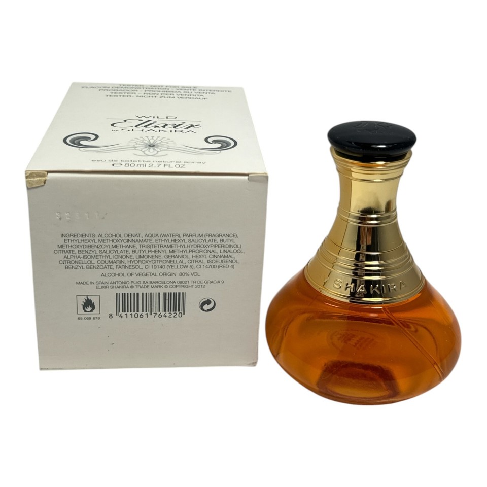 Wild Elixir By Shakira Eau De Toilette Natural Spray 80ml/2.7fl.oz. New ...