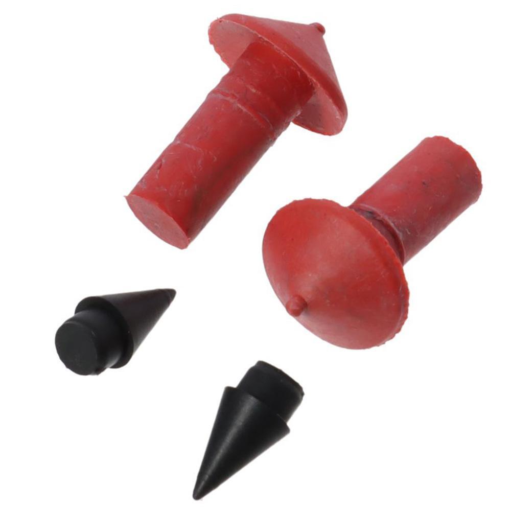 180pcs Red Mushroom Insert Plugs Insert Plugs Kits for Motorcycle Tires ...