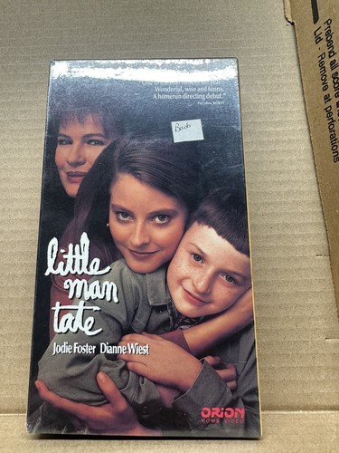 Little Man Tate NEW SEALED VHS 1991 Jodie Foster, Dianne Wiest, Orion ...