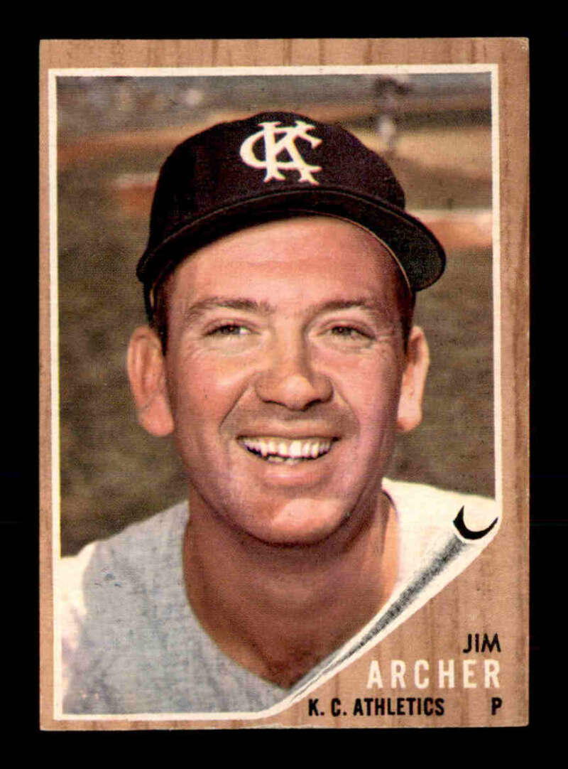 1962 Topps #433 Jim Archer EXMT/EXMT+ X2715157 | eBay