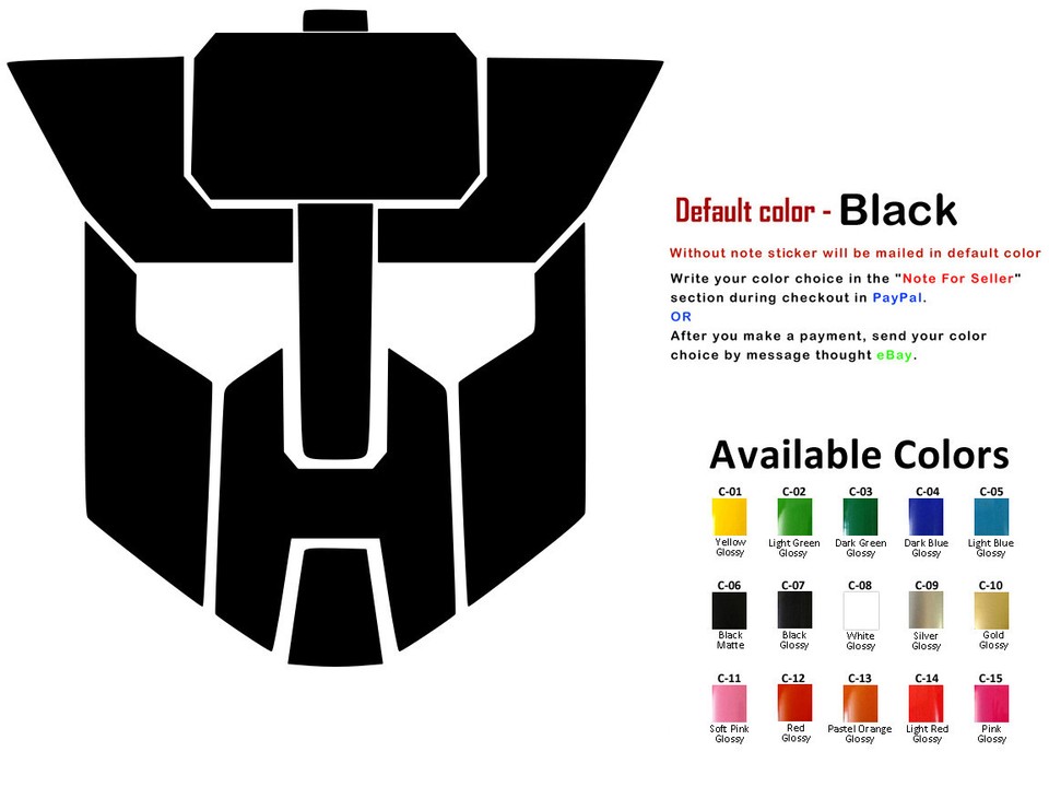 Robots Vinyl Decal Sticker Car Window Design Laptop Wall Design ...