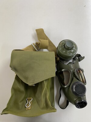 New Romanian Military Surplus M74 Gas Mask, Filter and Carry Bag / Gas Mask | eBay