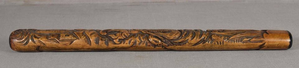 Vintage FRENCH BATON man riding swan, castle | eBay