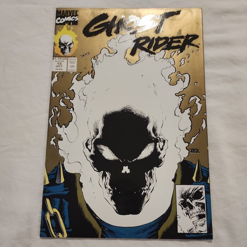 Ghost Rider #15 (Marvel Comics, 1991) Glow in the Dark Cover | eBay