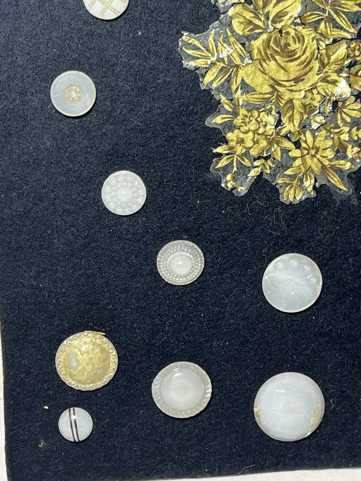 Antique Vintage Button Collection Bakelite Brass 111 Buttons Collector ...