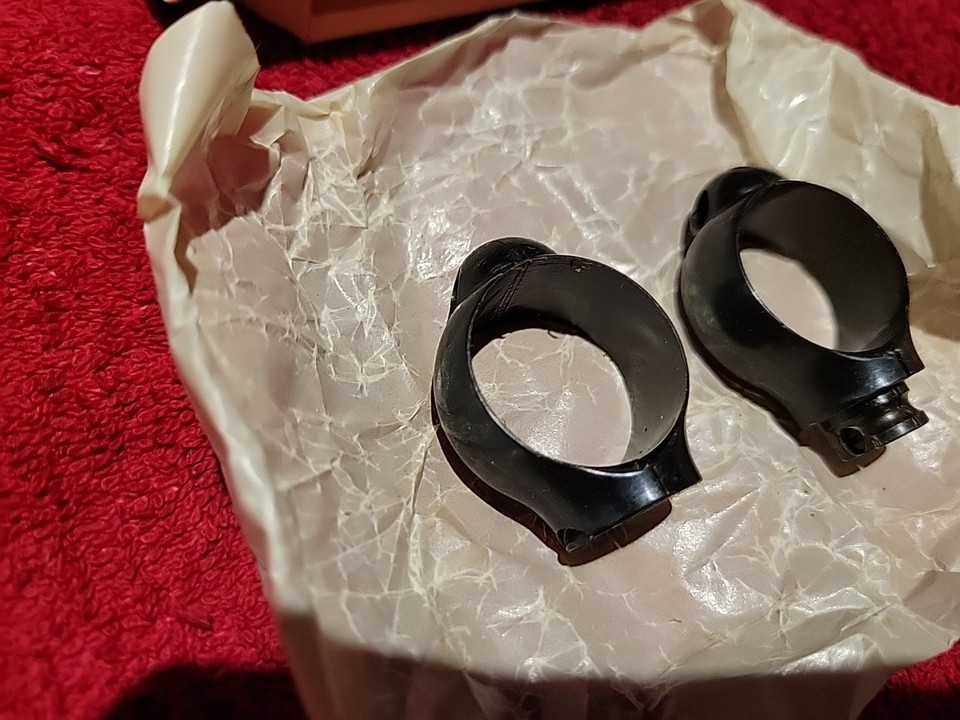 NOS Maynard Buehler 26mm Split High Rifle Pistol Scope Rings Gloss Gun Parts | eBay