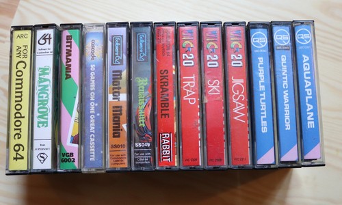 COMMODORE 64 GAMES - C64 Cassette Bundle - 13 different games | eBay UK