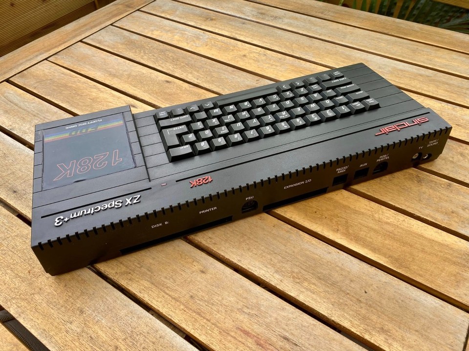 Sinclair ZX Spectrum +3 Computer Only ~ Refurbished Main Board / Disk ...