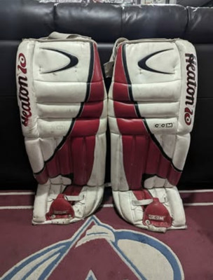 Heaton 10 Goalie Pads 34 | eBay