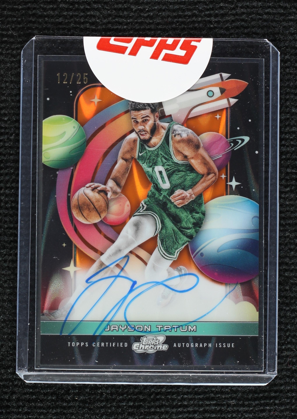 2023-24 Topps Cosmic Chrome - First Flight Signatures Orange Galactic ...