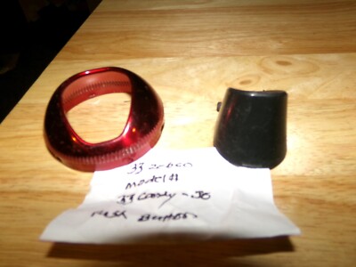 ZEBCO 33 RED PUSH BUTTON REEL HOLD W/PUSH BUTTON-33 CANDY JO LOT#CR | eBay