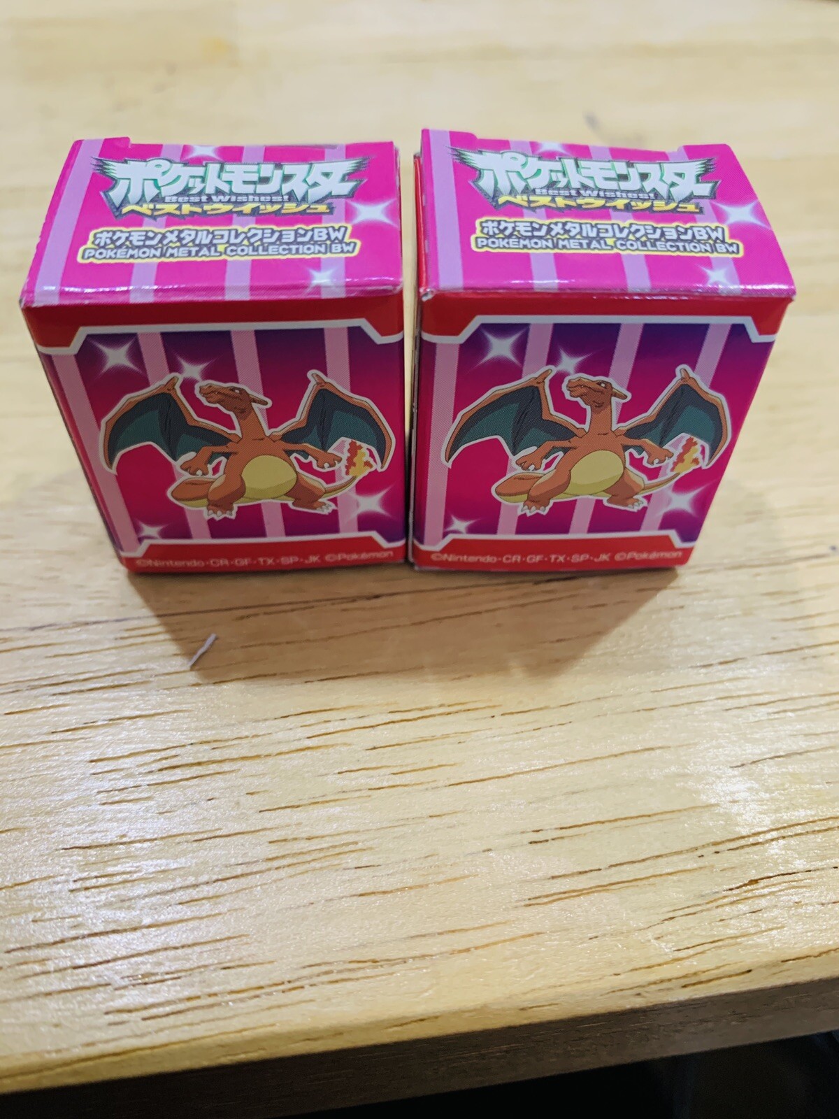 Pokemon Metal collection Figure Box Only 2 Box Nintendo From Japan YGO ...
