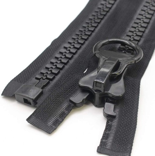 Super Large (Huge) Plastic Zipper Black Heavy Duty Zippers Pack of 31 ...