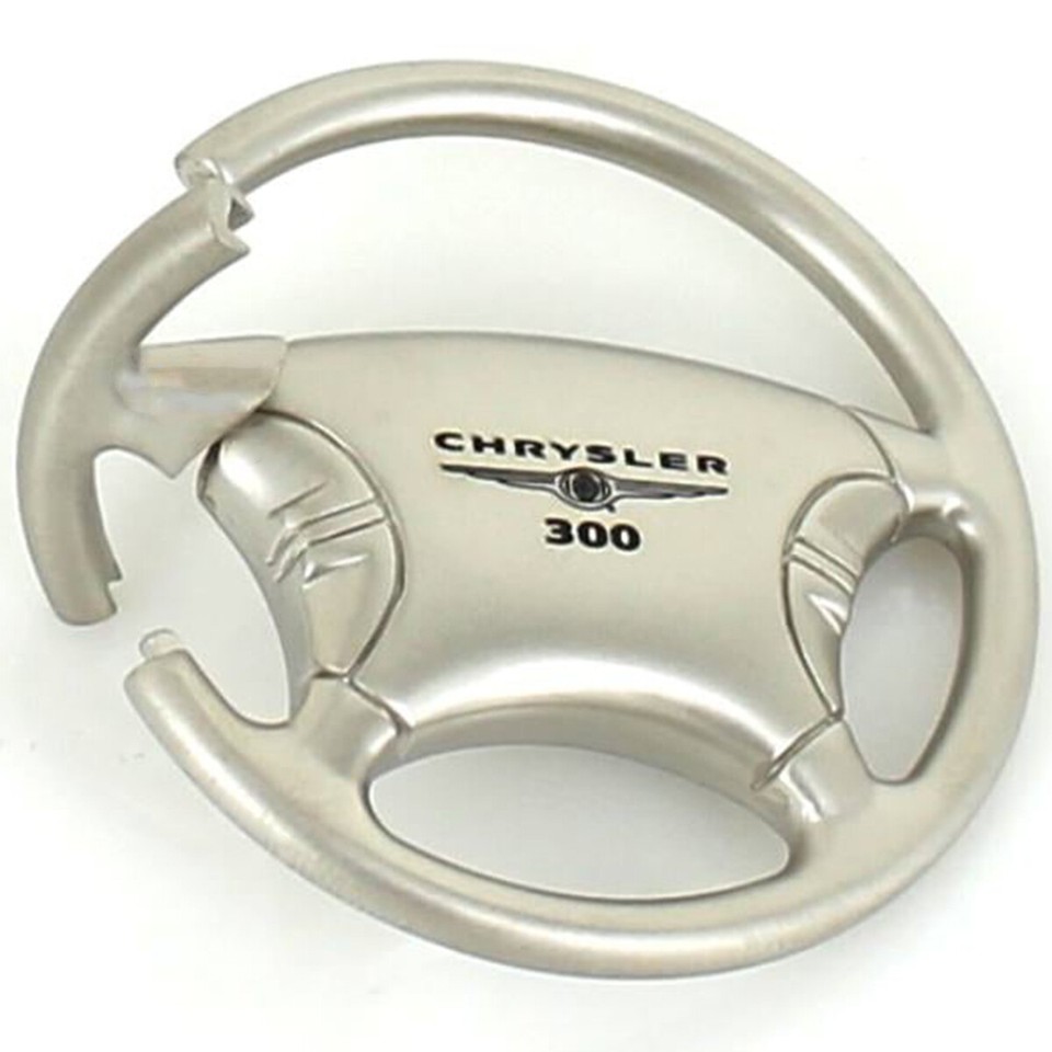 Chrysler 300 Steering Wheel Key Chain (Chrome) | eBay