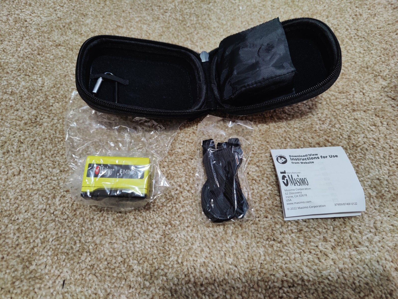 Masimo EMMA Capnography End Tidal CO2 - International Society of ...